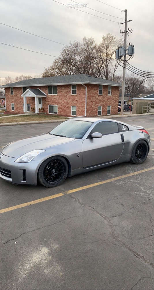 2006 Nissan 350Z Enthusiast with 18x9.5 Aodhan DS06 and Federal 245x40 ...