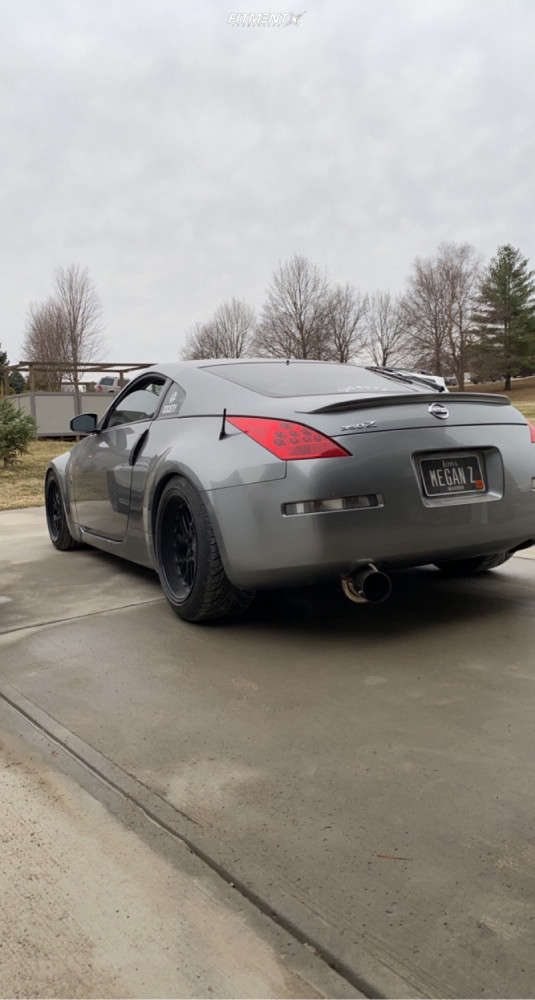 2006 Nissan 350Z Enthusiast with 18x9.5 Aodhan DS06 and Federal 245x40 ...