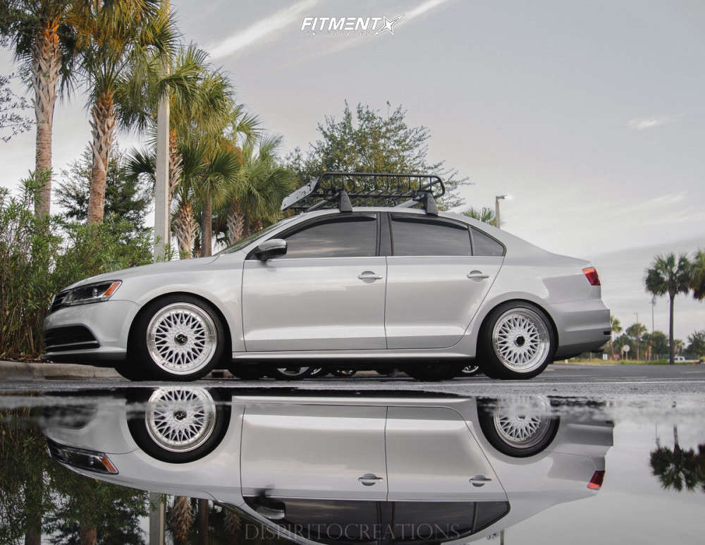 2015 Volkswagen Jetta TDI SE with 18x8.5 JNC Jnc004 and Federal 215x40 ...