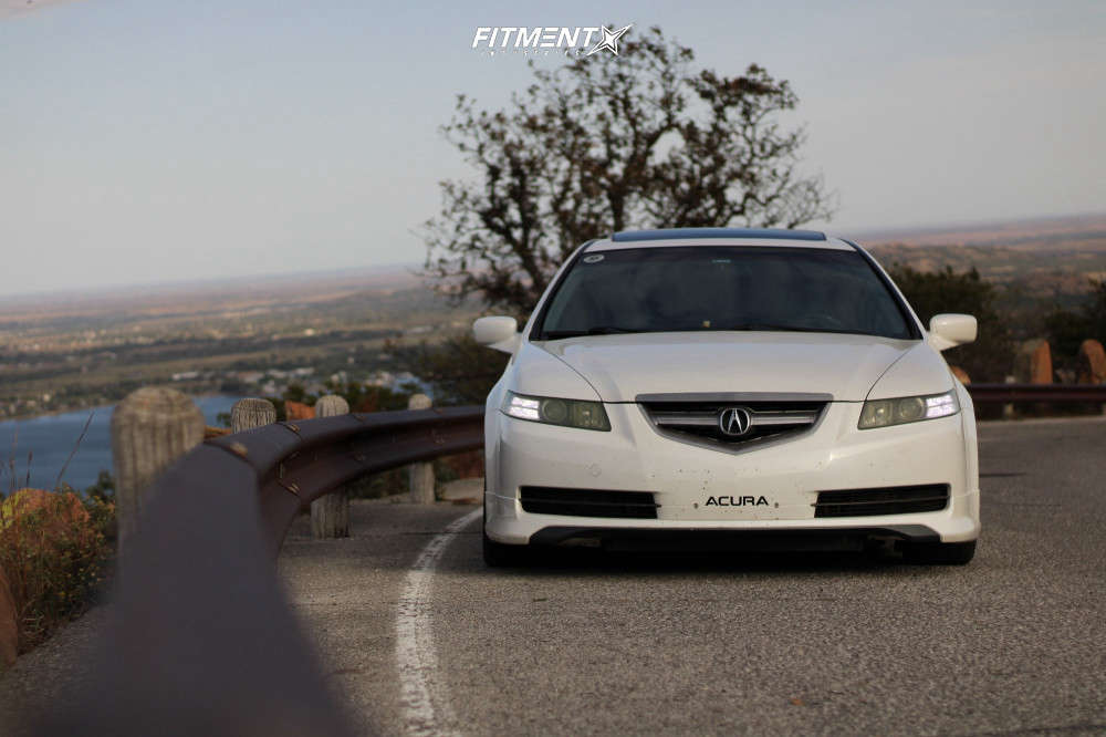 2004 Acura TL Base with 18x9 Motegi Mr133 and Yokohama 235x40 on ...