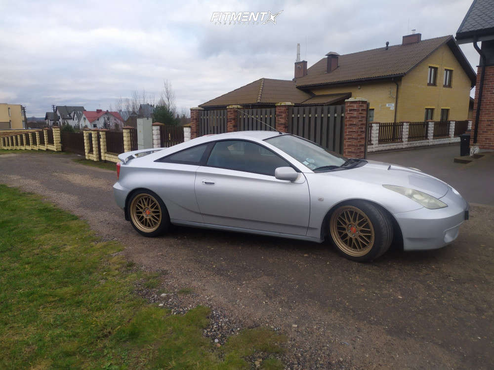 2001 Toyota Celica GTS with 18x8 BBS Lm and Bridgestone 225x40 on ...