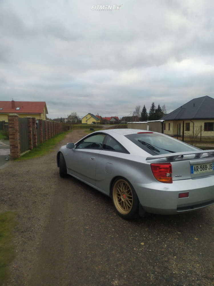 2001 Toyota Celica GTS with 18x8 BBS Lm and Bridgestone 225x40 on ...