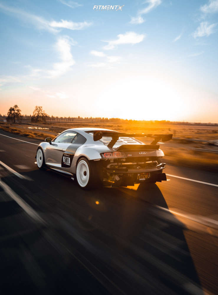 2009 Audi R8 Base with 19x8.5 Rotiform Zmo-m and Nankang 245x35 on ...