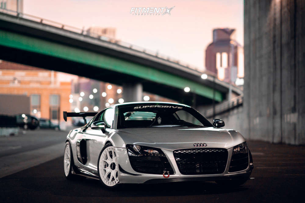 2009 Audi R8 Base with 19x8.5 Rotiform Zmo-m and Nankang 245x35 on ...