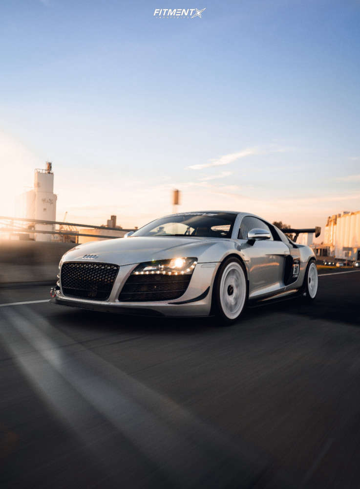 2009 Audi R8 Base with 19x8.5 Rotiform Zmo-m and Nankang 245x35 on ...