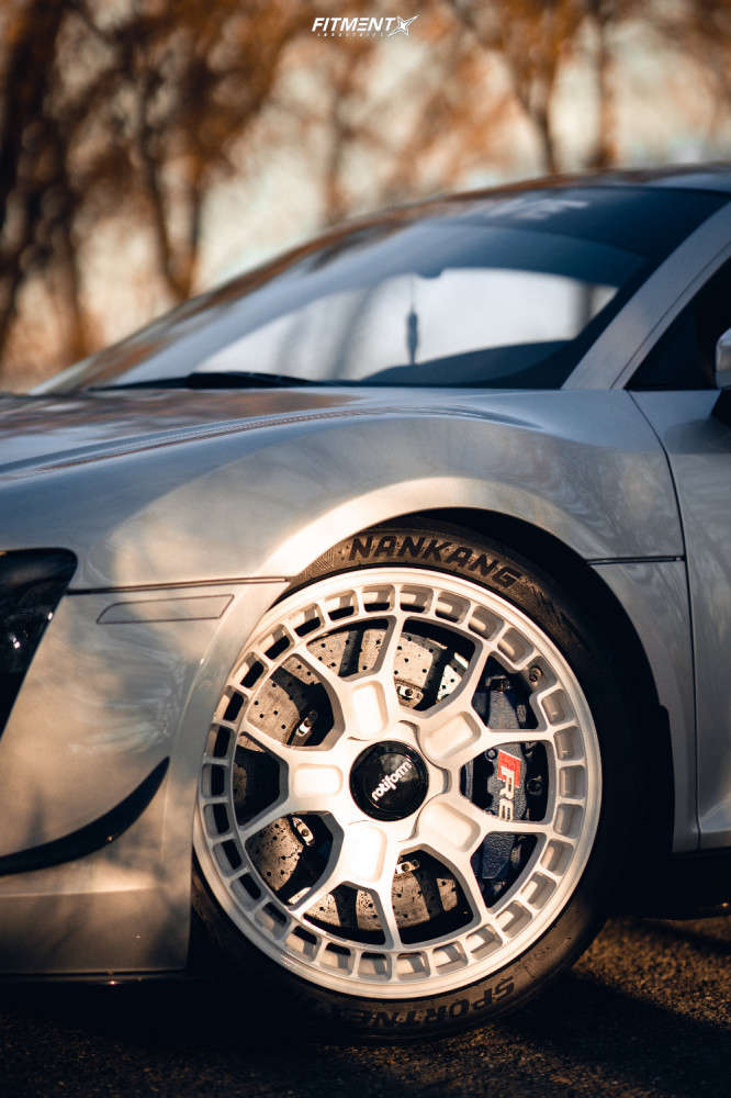 2009 Audi R8 Base with 19x8.5 Rotiform Zmo-m and Nankang 245x35 on ...