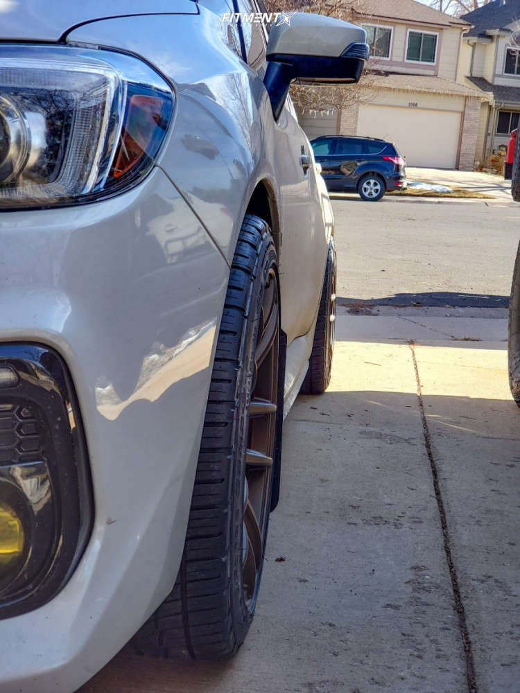 2019 Subaru WRX STI Limited with 18x9.5 ESR Cs8 and BFGoodrich 255x40 ...