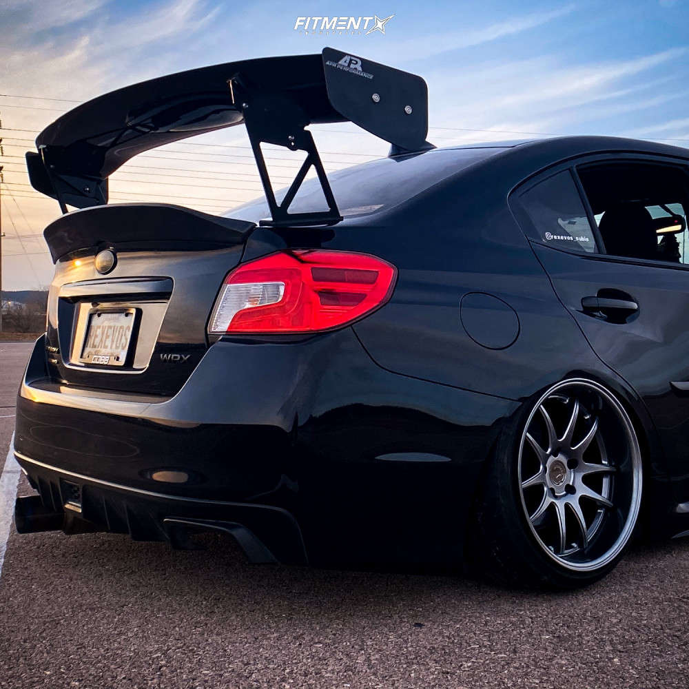 2016 Subaru WRX Base with 18x10.5 Aodhan Ds02 and Nankang 245x35 on Air ...