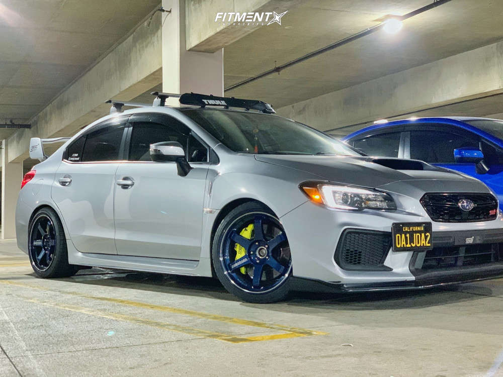 2018 Subaru WRX STI Limited with 18x10 Volk Te37rt and Atlander 255x35 ...