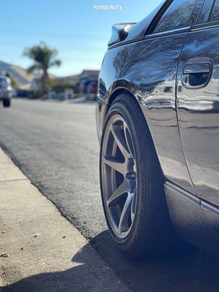 1991 Nissan 300ZX Base with 17x9.5 MB Wheels Battles and Goodyear ...