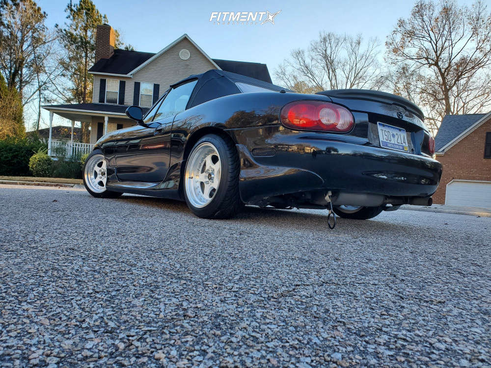 2004 Mazda Miata Base with 15x8 JNC Jnc010 and Federal 195x45 on ...