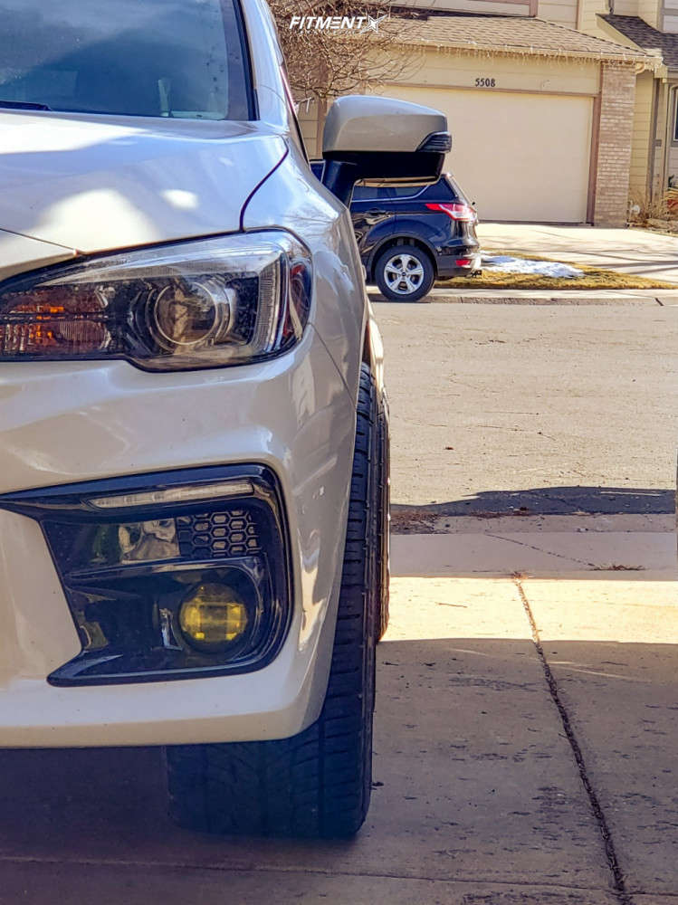 2019 Subaru WRX STI Limited with 18x9.5 ESR Cs8 and BFGoodrich 255x40 ...