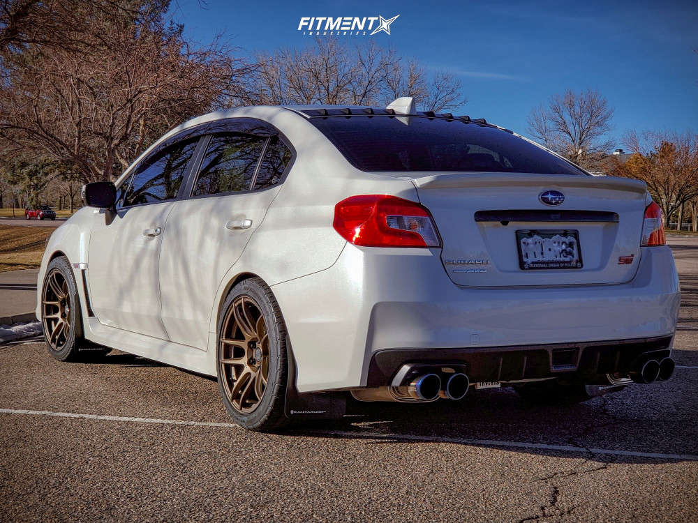 2019 Subaru WRX STI Limited with 18x9.5 ESR Cs8 and BFGoodrich 255x40 ...