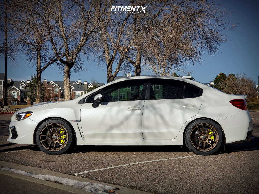 2019 Subaru WRX STI Limited with 18x9.5 ESR Cs8 and BFGoodrich 255x40 ...