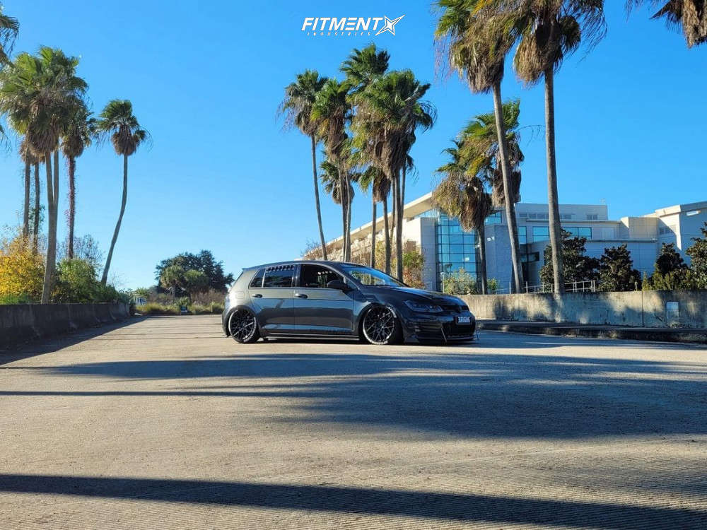 2015 Volkswagen GTI S with 18x8.5 Rotiform BLQ and Achilles 215x40 on ...