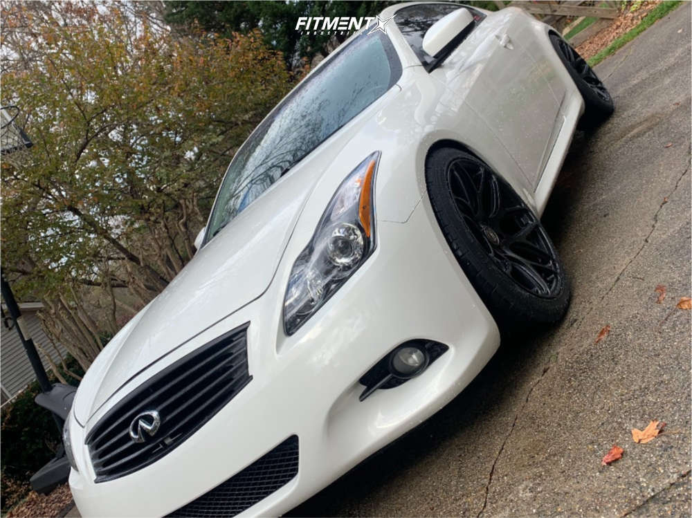 2013 INFINITI G37 X with 19x9.5 Ground Force Gf9 and Federal 245x40 on ...