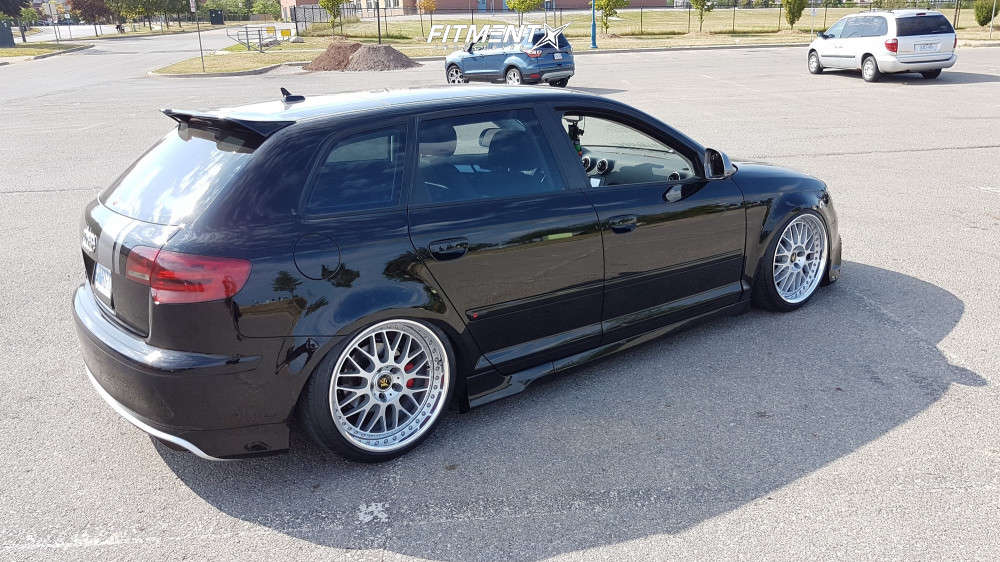 2010 Audi A3 Quattro Base with 18x9.5 Work Vsxx and Nankang 225x40 on ...