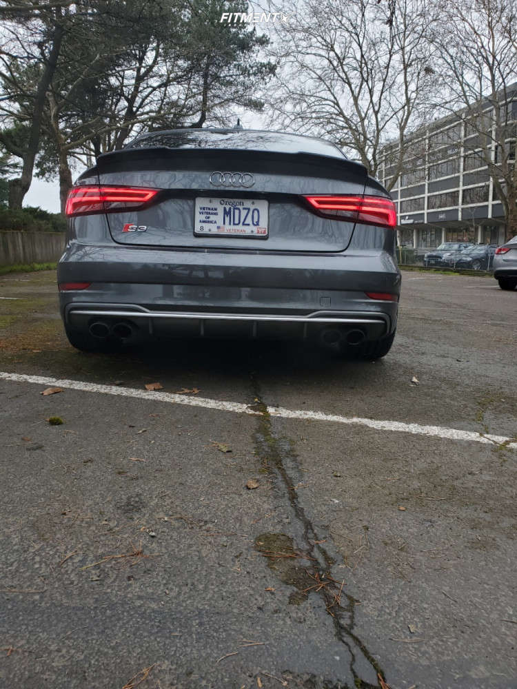 2018 Audi S3 Premium Plus with 19x8.5 ESR Rf2 and Michelin 245x35 on ...