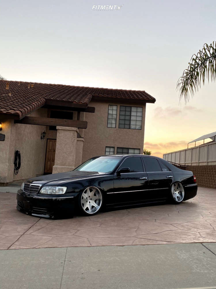 1999 INFINITI Q45 T with 19x10 Leon Hardiritt Waffe and Michelin 235x35 ...