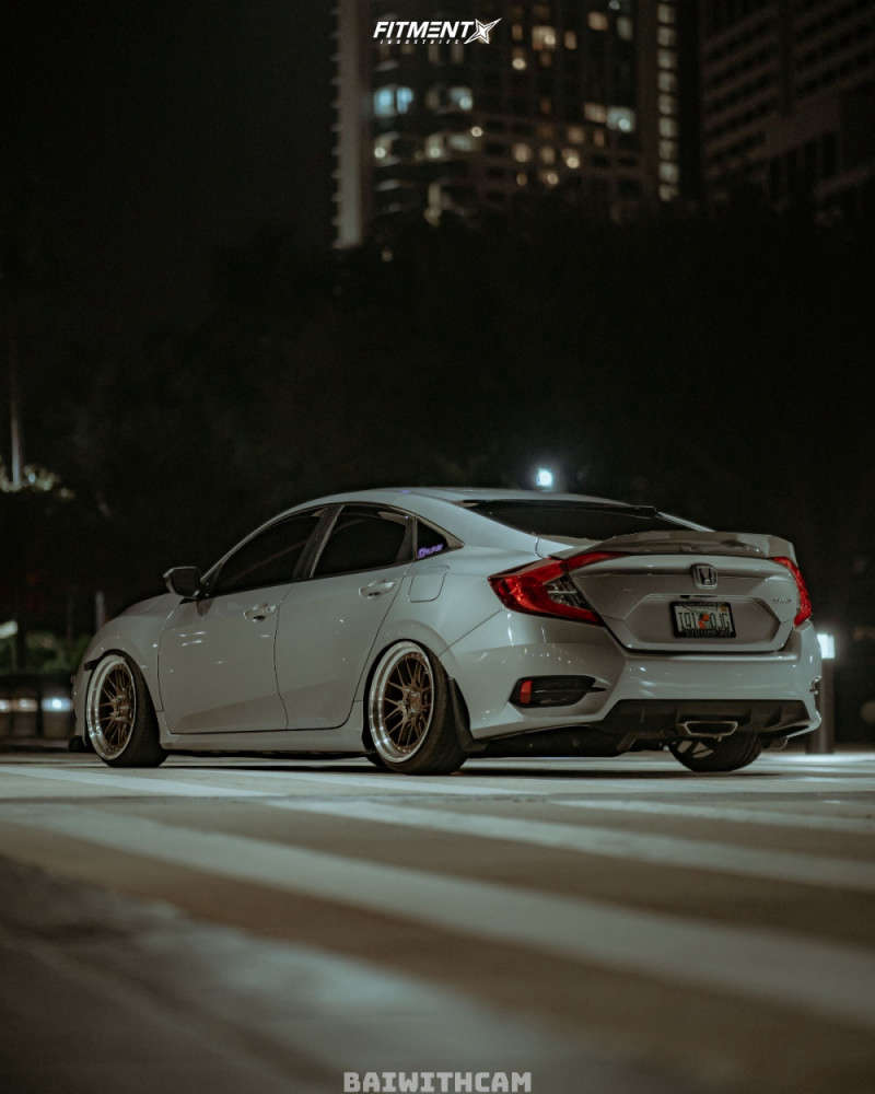 2019 Honda Civic Sport with 19x9.5 Aodhan Ds06 and Achilles 225x35 on ...