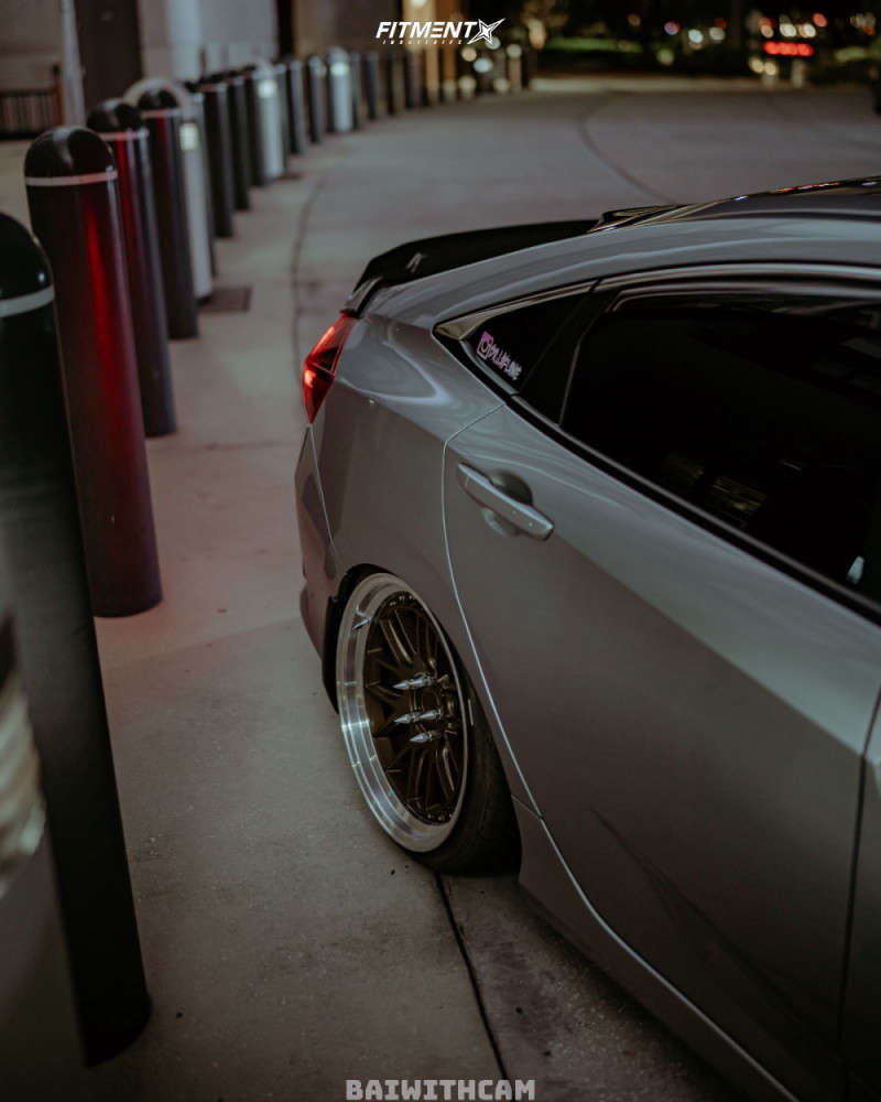 2019 Honda Civic Sport with 19x9.5 Aodhan Ds06 and Achilles 225x35 on ...