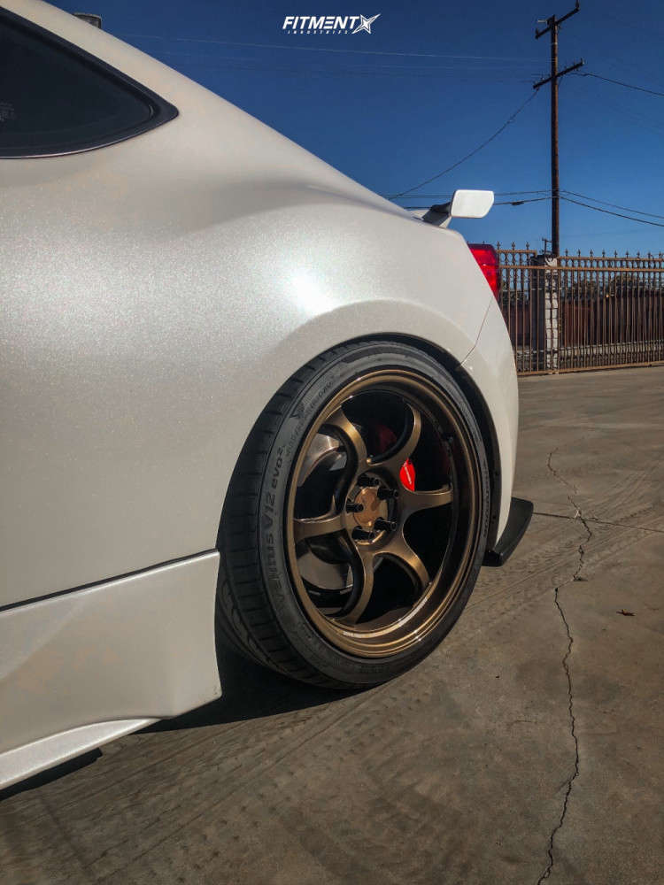 2017 Subaru BRZ Limited Performance with 18x9.5 Advan Racing RG-D2 and Hankook 255x35 on ...