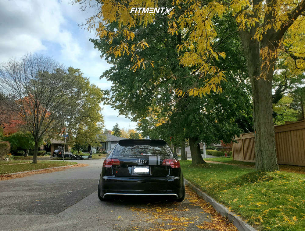 2010 Audi A3 Base with 19x9.5 Work Vs Xx and Nankang 225x40 on Air ...