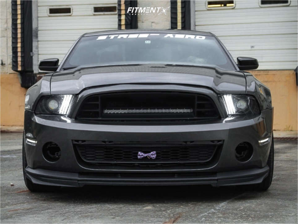 2014 Ford Mustang Base with 19x9.5 ESR Cs15 and Yokohama 245x45 on ...