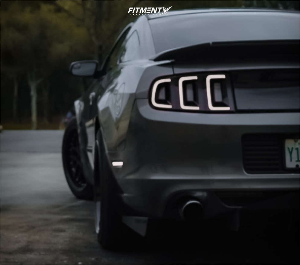 2014 Ford Mustang Base with 19x9.5 ESR Cs15 and Yokohama 245x45 on ...