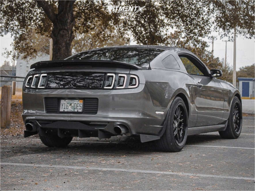 2014 Ford Mustang Base with 19x9.5 ESR Cs15 and Yokohama 245x45 on ...