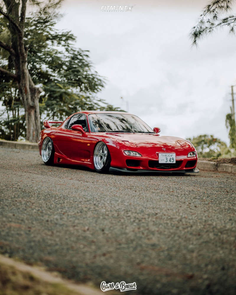 1993 Mazda RX-7 R1 with 18x10.5 RE-Amemiya AW7 and Achilles 225x40 on ...