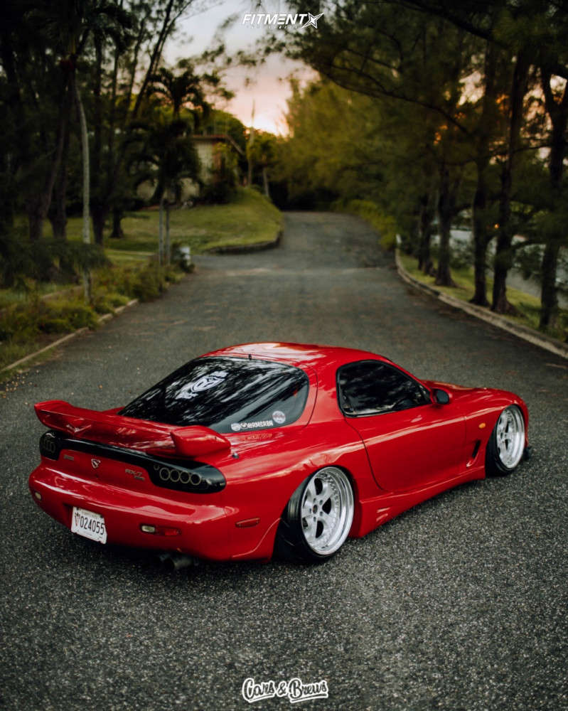 1993 Mazda RX-7 R1 with 18x10.5 RE-Amemiya AW7 and Achilles 225x40 on ...