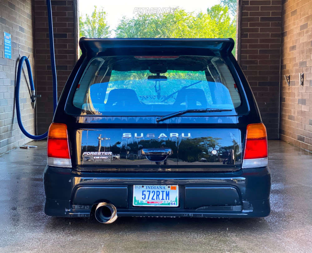 2000 Subaru Forester L with 18x8 Work EuroLine and Nitto 215x40 on ...