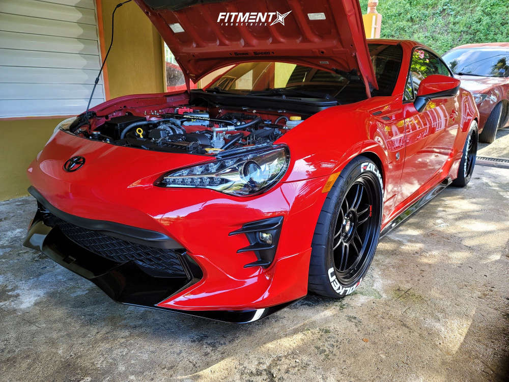 2017 Toyota 86 Special Edition with 18x9.5 Enkei Rpf1 and Falken 265x35 ...