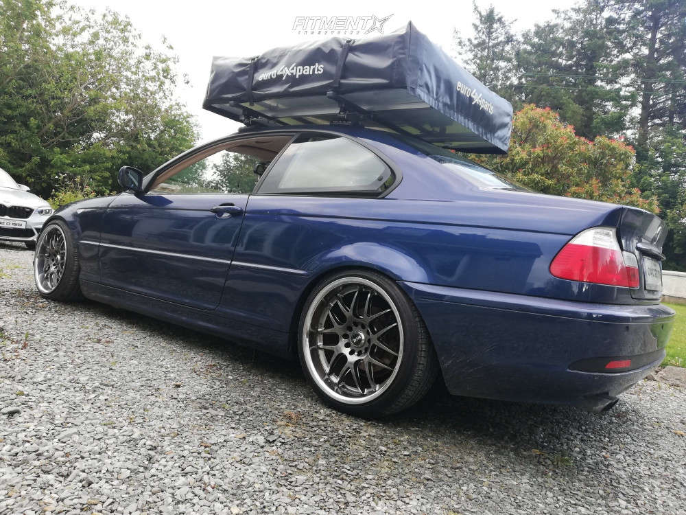 2004 BMW 325Ci Base with 18x9 XXR 526 and Nankang 215x45 on Coilovers ...