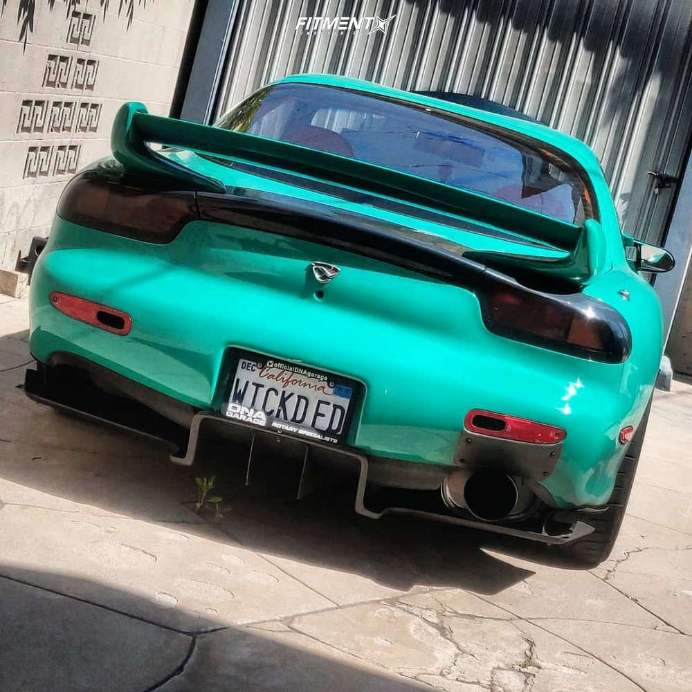 1993 Mazda RX-7 Base with 17x9.5 Rays Engineering GTN and Nitto 255x40 ...
