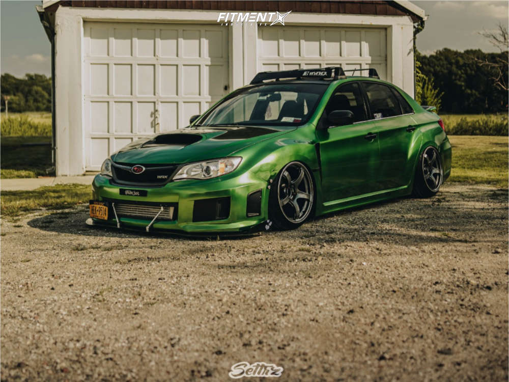 2012 Subaru WRX Base with 18x10 Advan Racing TC4 and Arroyo 225x40 on ...
