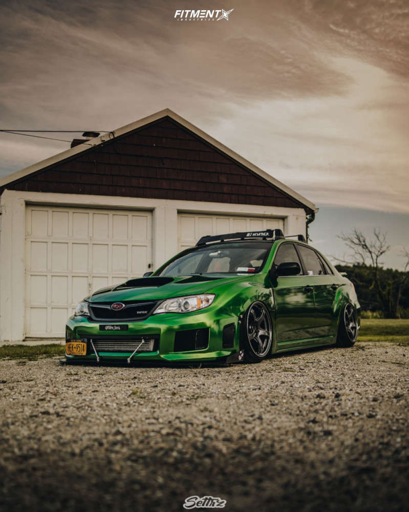 2012 Subaru WRX Base with 18x10 Advan Racing TC4 and Arroyo 225x40 on ...
