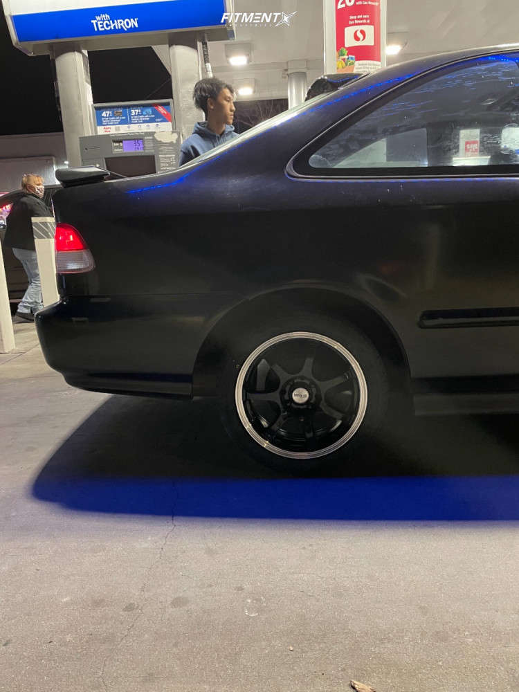 1997 Honda Civic EX with 15x6.5 Maxxim Knight and Toyo Tires 195x45 on ...