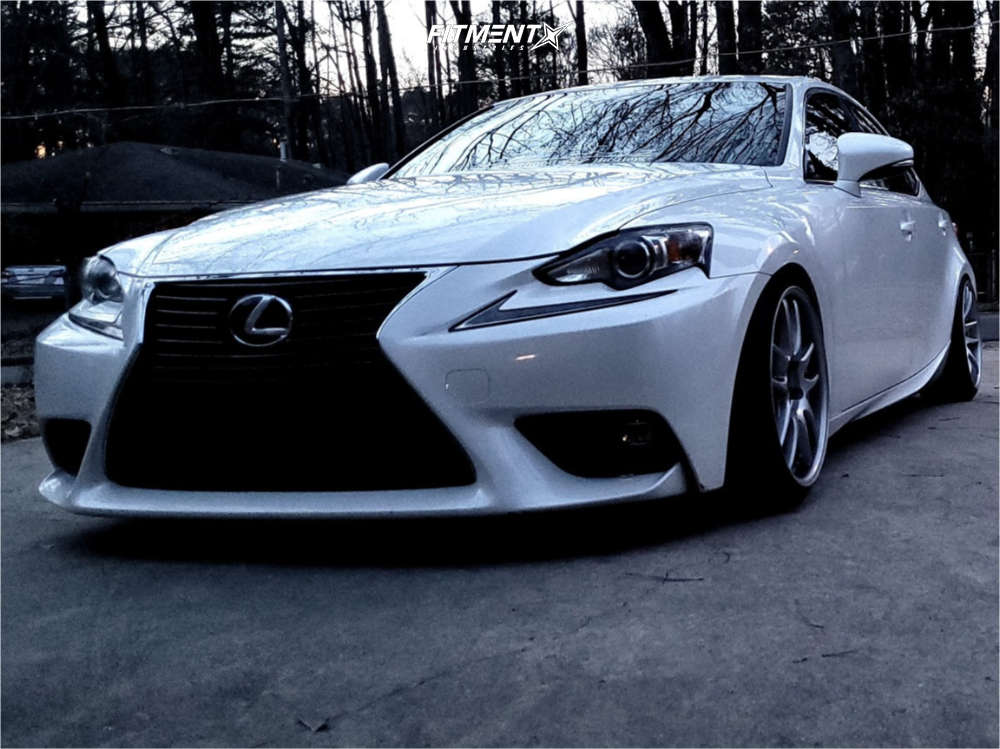 2015 Lexus IS250 Base with 18x9.5 Work Emotion Cr 2p and Achilles ...