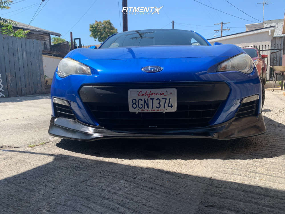 2014 Subaru BRZ Base with 18x9.5 Aodhan Ds05 and Federal 235x40 on ...