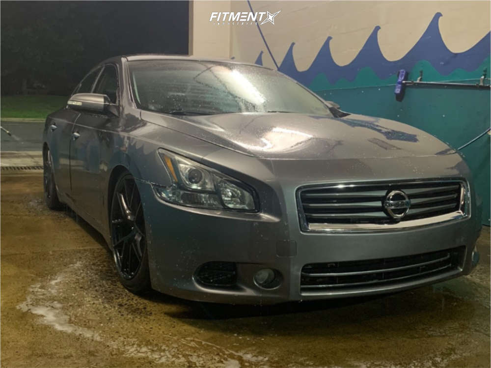 2014 Nissan Maxima S with 19x9 Aodhan Aff7 and General 245x35 on ...
