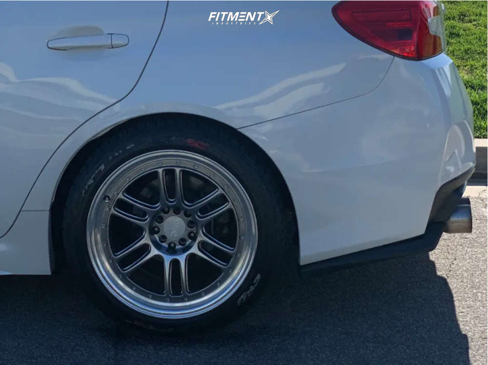 2015 Subaru WRX Base with 18x10 XXR 552 and Federal 275x35 on Stock ...