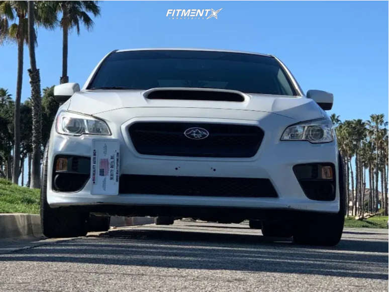 2015 Subaru WRX Base with 18x10 XXR 552 and Federal 275x35 on Stock ...