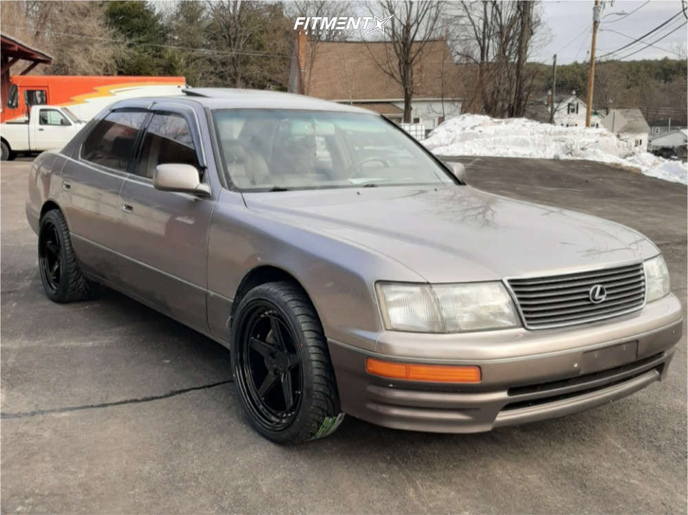 1997 Lexus LS400 Base with 19x9.5 Aodhan Ds05 and Federal 275x30 on ...