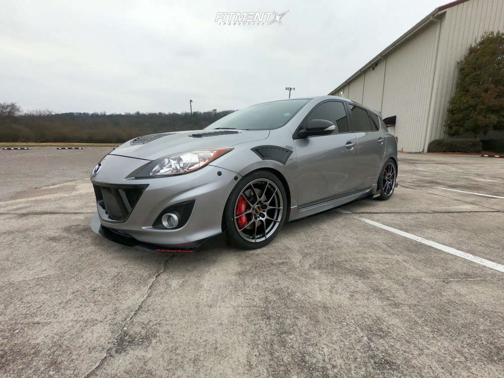 2013 Mazda MazdaSpeed3 Base with 18x8 BBS Rf and Firestone 235x40 on Coilovers | 1445295 ...