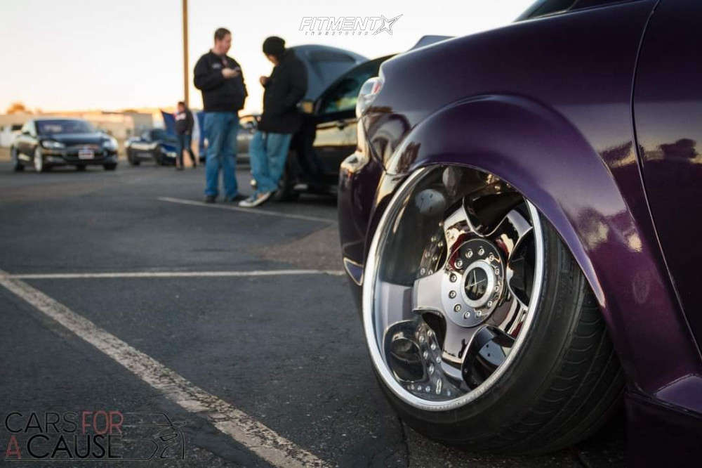 2004 Mazda RX-8 Base with 18x11 Garson Ryugi and Federal 225x40 on Air ...