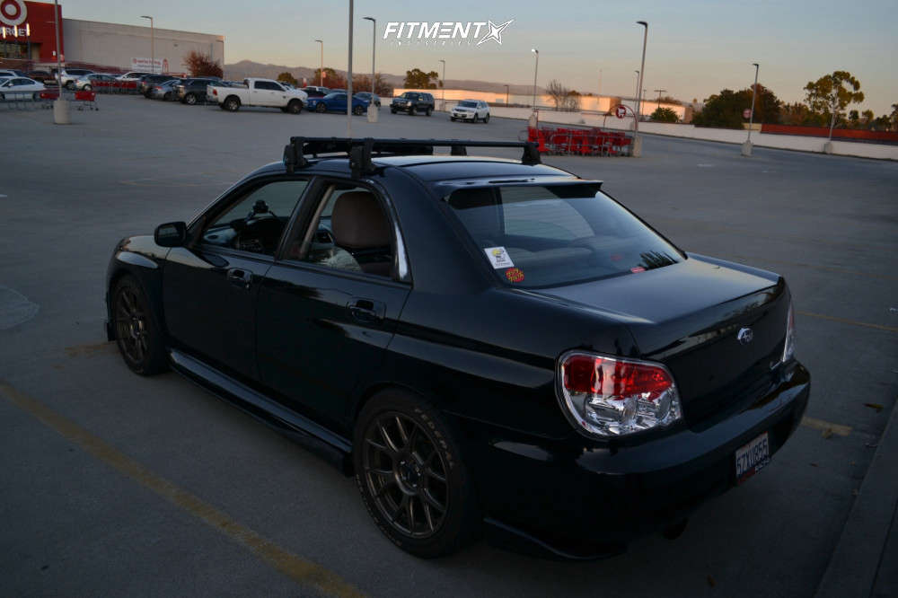 2007 Subaru Impreza 2.5i with 17x8 Konig Ampliform and Federal 245x45 ...