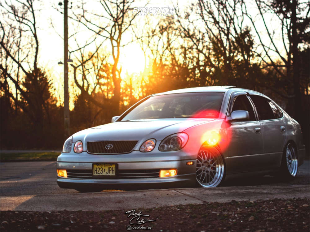 2001 Lexus GS300 Base with 18x8.5 ESR Sr05 and Achilles 225x40 on ...