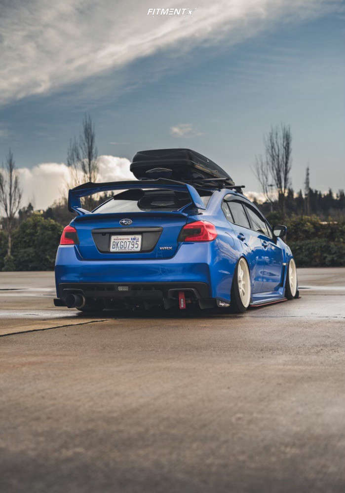 2018 Subaru WRX Premium with 18x9.5 Work D9r and Federal 225x25 on Air ...